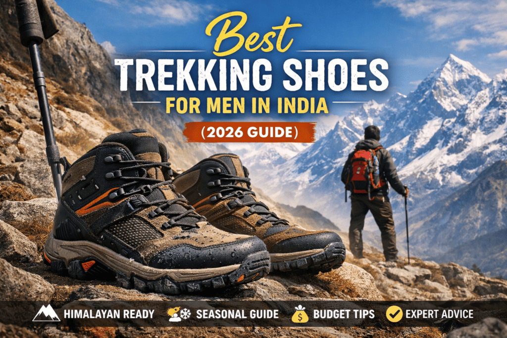 Best Trekking Shoes for Men in India | 2026 Guide